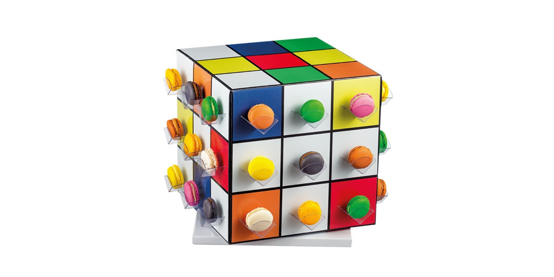 Macaron Cube Display – Alcas spa